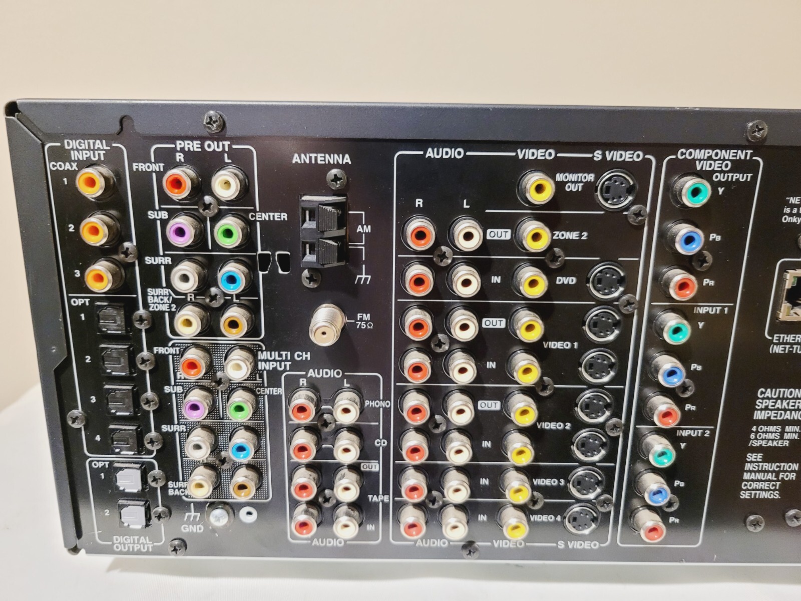 Onkyo TX-NR900 Stereo Home AV Receiver Dolby THX Tested Works Great for ...