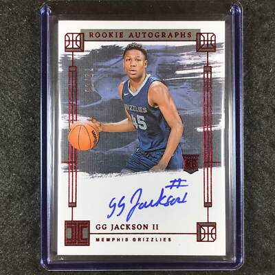 2023-24 Impeccable GG JACKSON II Rookie Autographs International 72/88 ...