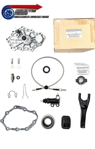 Genuine Pull to Push Clutch Conversion 17 Piece Kit - For Late R32 GTR ...
