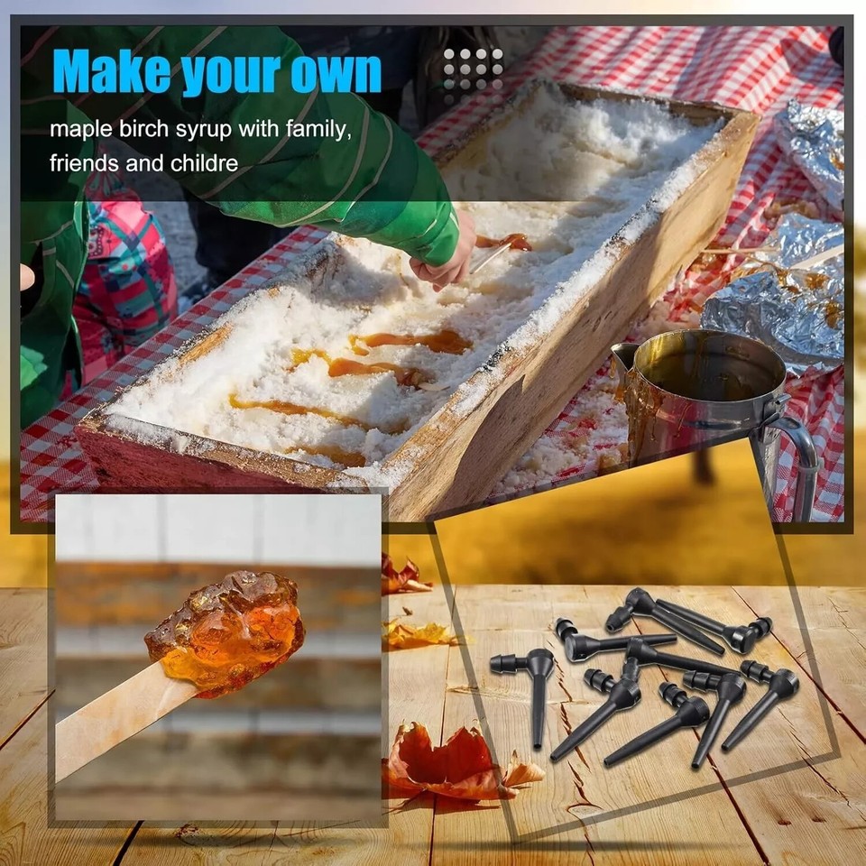 Maple Syrup Taps 5/16 Inch Maple Sap Tap Spile Plastic Maple Sugaring ...