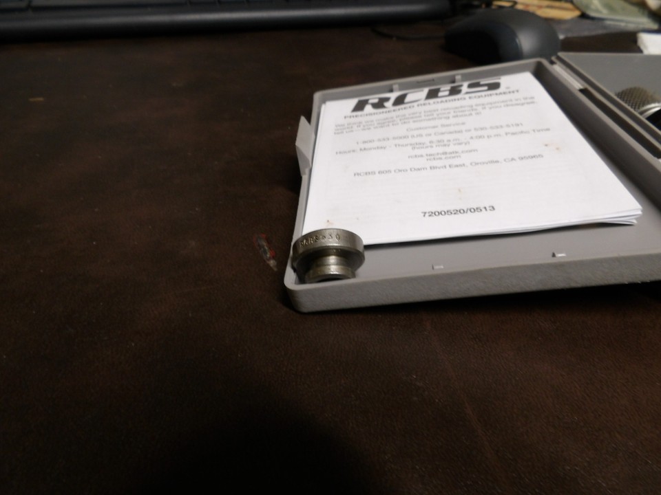 RCBS 18512 Series B 3-Die Carbide Roll Crimp Set, 41 Magnum | eBay