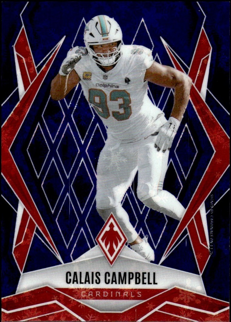 2025 Panini Phoenix - Calais Campbell #94 Blue Winter /199 for sale ...