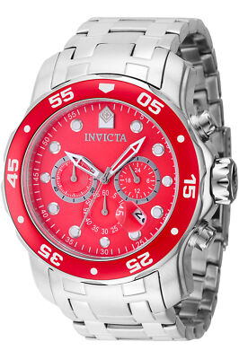 Invicta - Uhr 40192 für Mann Rot aus Edelstahl | eBay.de
