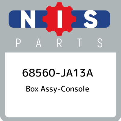 68560-JA13A Nissan Box assy-console 68560JA13A, New Genuine OEM Part | eBay
