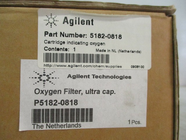 18210 AGILENT OXYGEN GAS CLEAN PURIFIER FILTER 5182-0818 for sale ...