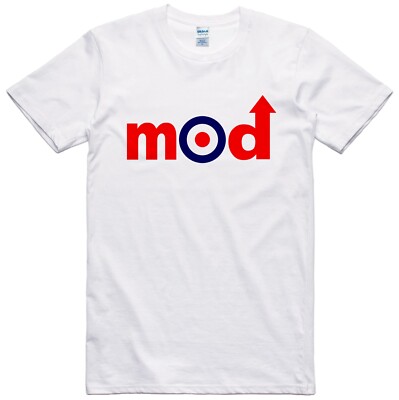 Mod T Shirt 1970's Skooterboys Mens Era Regular Fit 100% Cotton Tee | eBay