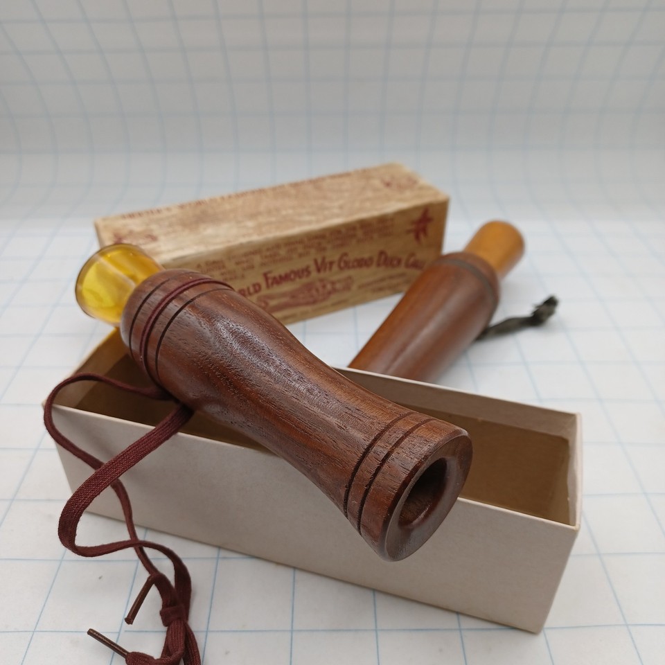 Vintage Duck Calls "Herter's Glodo #272 VIT and TruTone Lawrence Larson ...