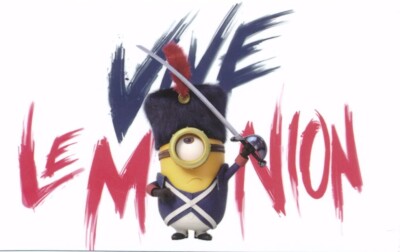 MINIONS THE MOVIE DOG TAG SINGLE STICKER CARD #9 FROM 2015 | eBay