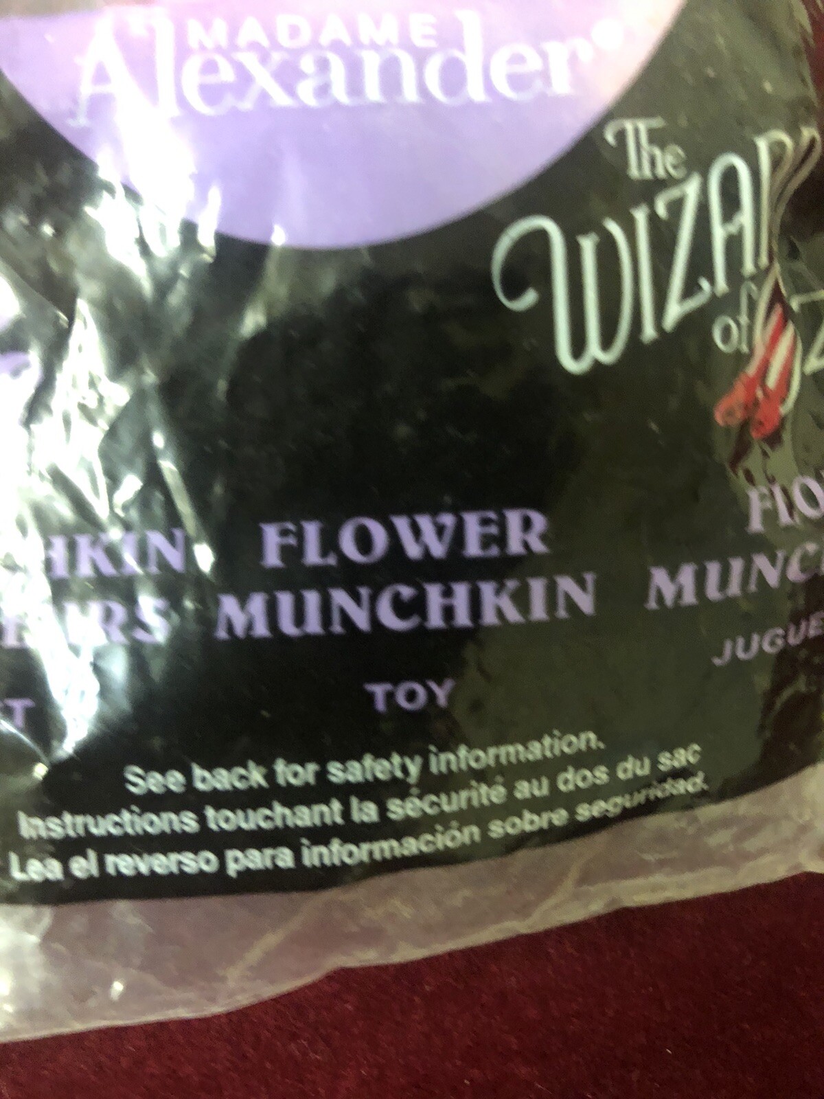 2008 McDonalds Wizard of Oz Flower Munchkin Happy Meal Toy Madame ...