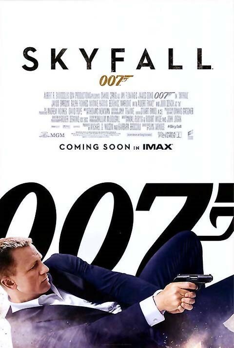 Skyfall Imax Poster