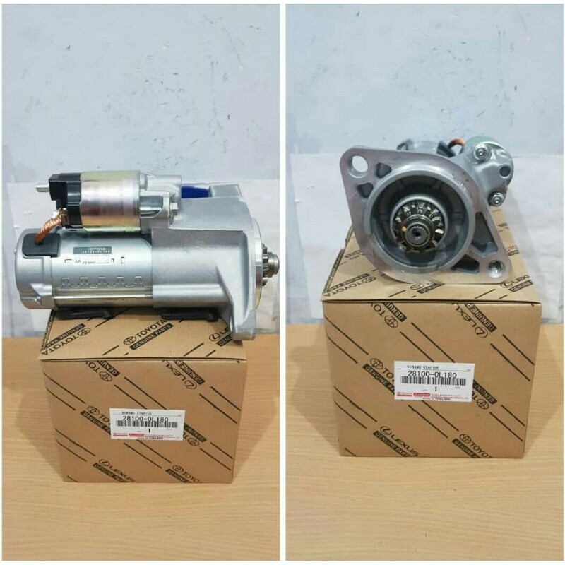 Genuine Toyota Fortuner Hilux Revo 2015 Up Starter Motor 28100-0L180 ...
