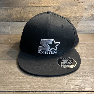 STARTER Brand Cap Hat Snapback Embroidered Logo Baseball Cap | eBay