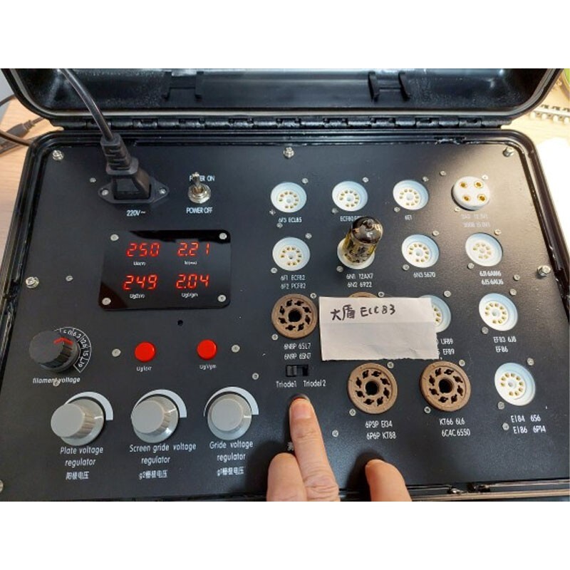 220V Black GS-360EN Electronic Tube Tester High Quality Vacuum Tube ...