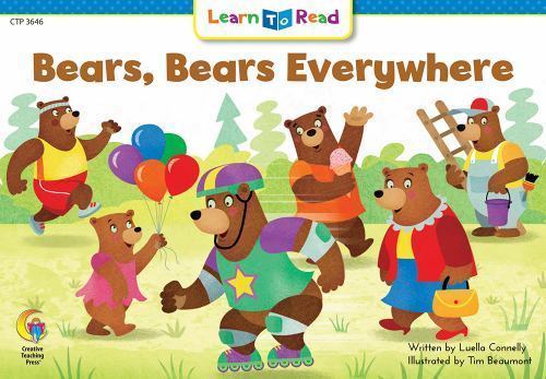 Emergent Reader Bks.: Bears, Bears, Everywhere by Luella Connelly (1994 ...