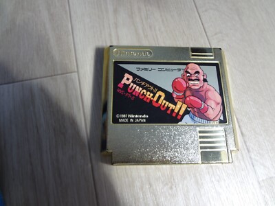 Punch Out Gold Nintendo Famicom NES Tested Work | eBay