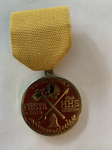 Fiesta 2016 40th HHS Reunion Medal Badge Bi-centennial | eBay