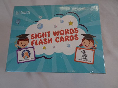 Joy Dynasty Sight Words 220 Flash Cards Pre-K to Grade 3 92554782471| eBay