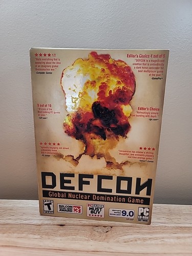 DEFCON Global Nuclear Domination Game (PC CD-ROM Game 2007) SEALED 705381138402 | eBay
