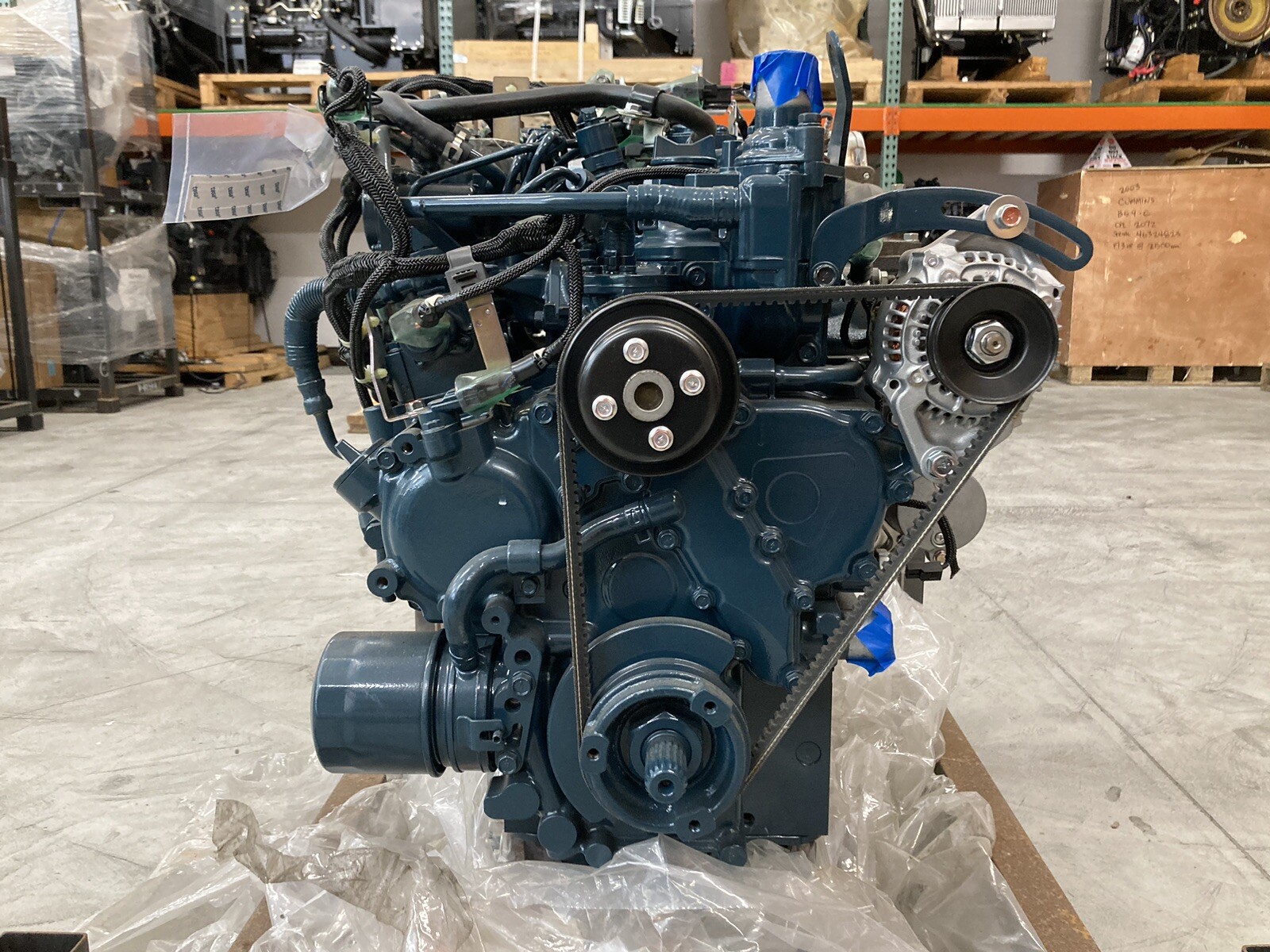 NEW 2016 Kubota D1803-CR-EF01 Complete Diesel Engine, 27.6kw @ 2700rpm, Tier 4 | eBay