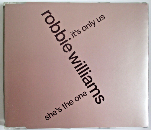 ROBBIE WILLIAMS - PROMO SINGLE CD "IT'S ONLY US / SHE'S THE ONE" | eBay