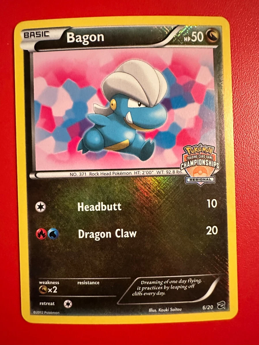 Bagon Pokemon Card