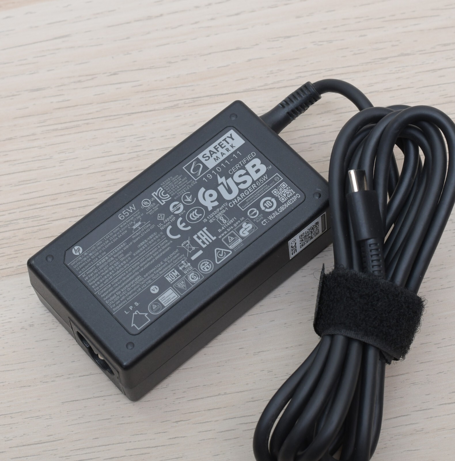 65W USB-C AC Adapter Compatible HP L65505-001 L67440-001 TPN-LA23 PA ...