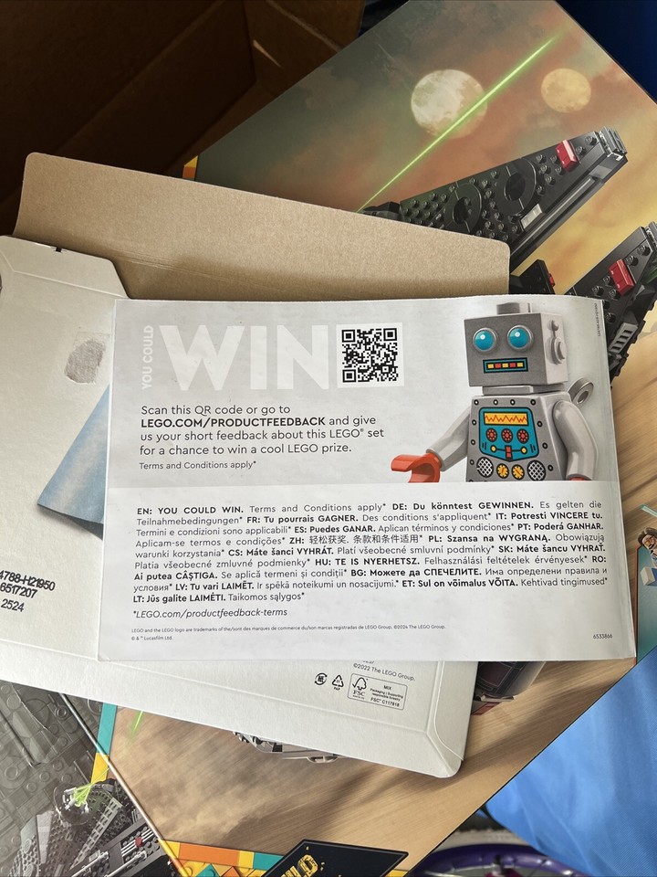 Lego Star Wars Rebuild the Galaxy Dark Millennium Falcon Set #75389 BOX ...