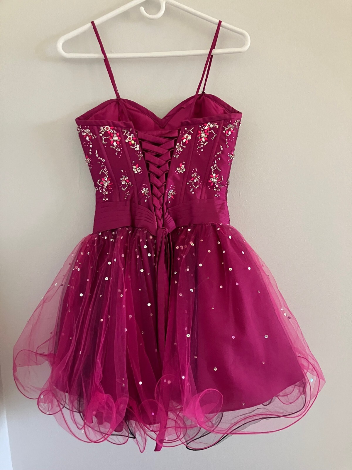 Prom party dress size 5/6 in Color fuchsia Brand is Mari Lee by ...