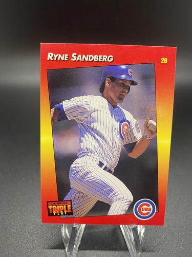 Ryne Sandberg 1992 Donruss Triple Play Baseball #229 MLB Chicago Cubs ...