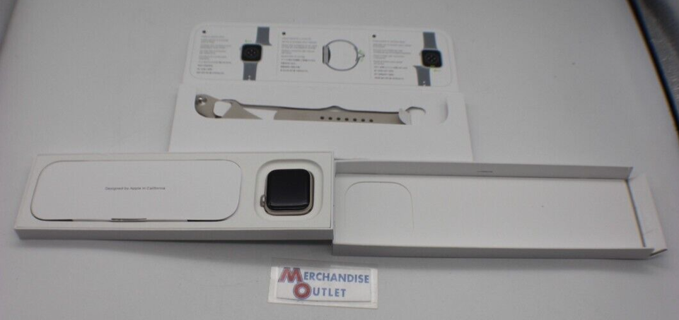 *OPEN BOX* Apple Watch SE (2nd Generation) 40mm Aluminum Case Starlight ...
