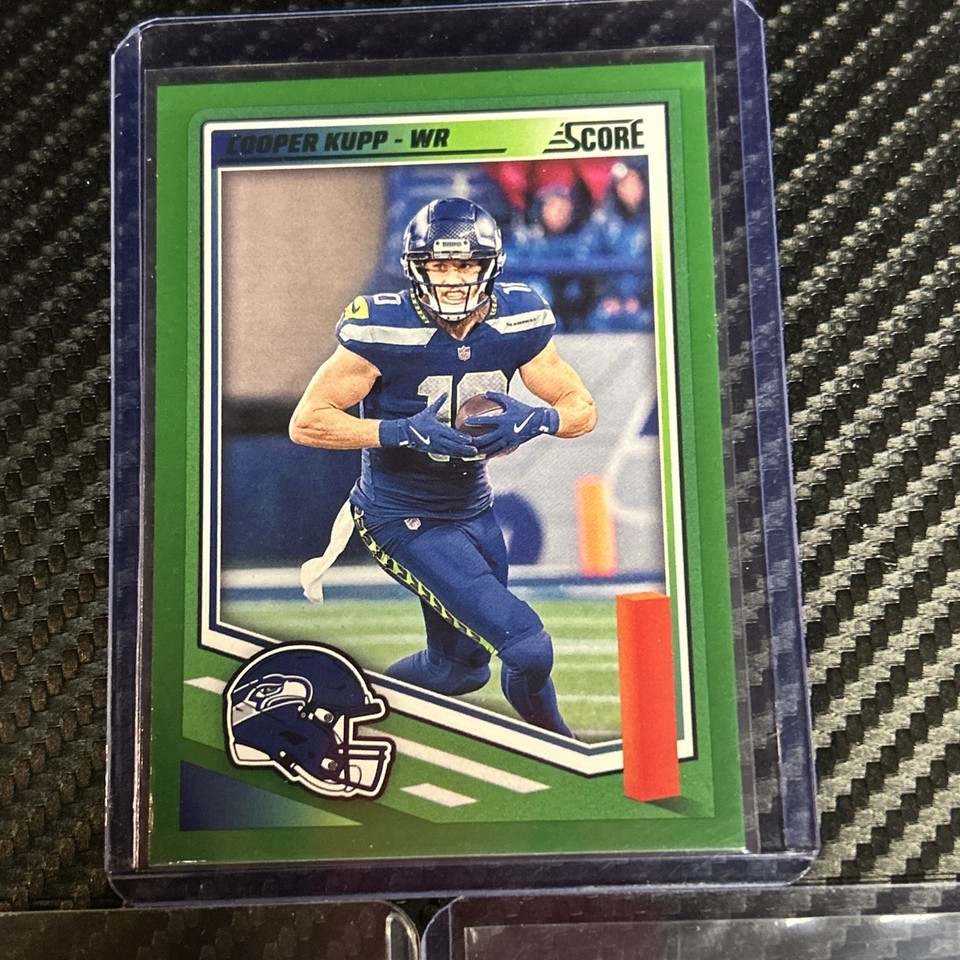 2025 Score Green Parallel Card Cooper Kupp, Absolute Green Seahawks | eBay