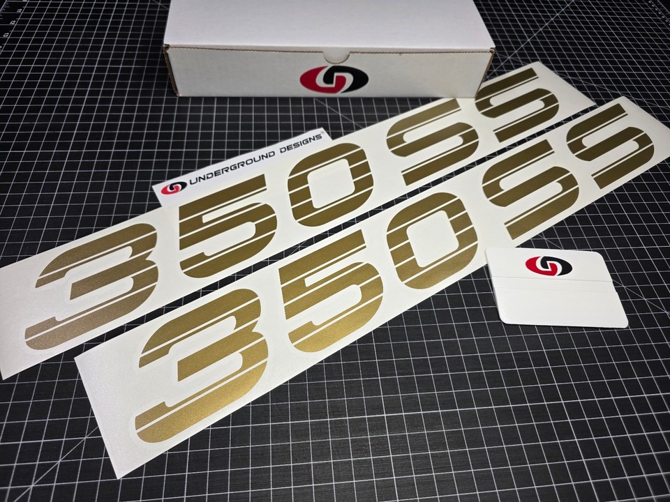 350 SS Truck Decals (2pk) Bedside Stickers Fits 90-93 Chevy Silverado ...