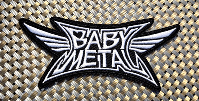 Babymetal (band) shaped Embroidered Logo Patch Iron-On Sew-On US ship ...