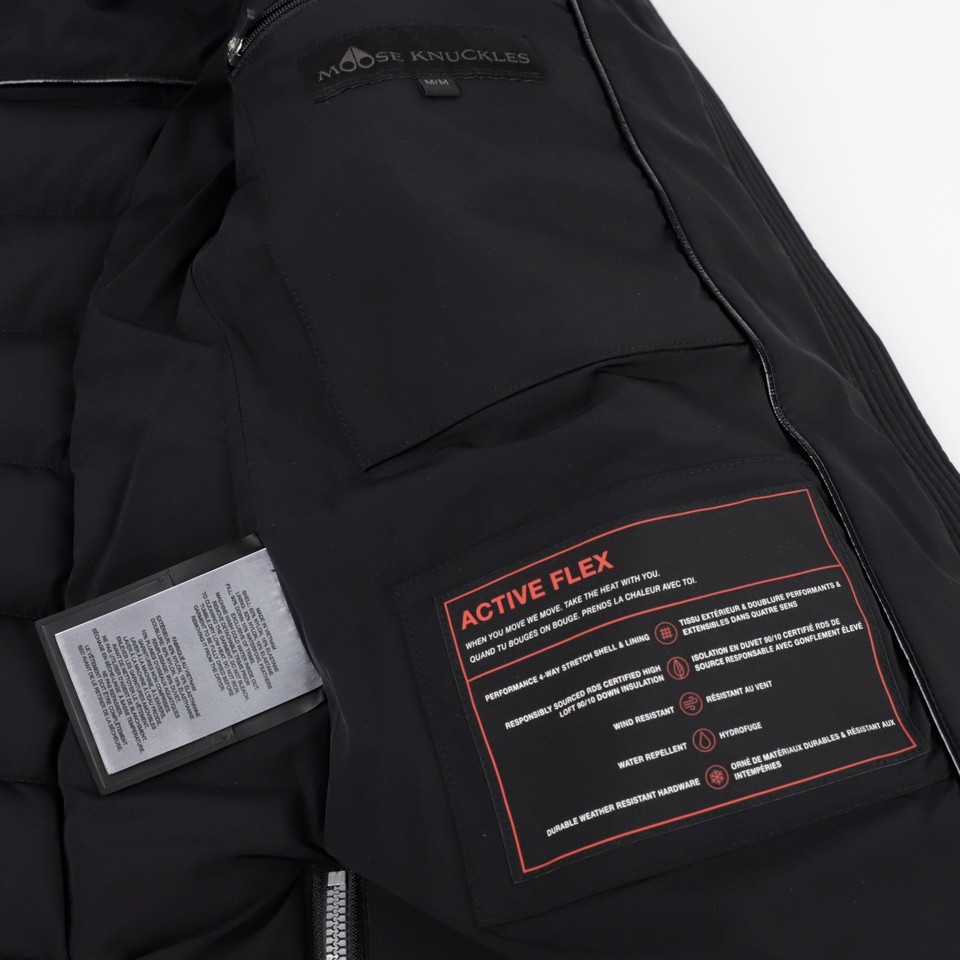 Moose Knuckles Lockcliffe Hooded Puffer M Size 153236895 | eBay UK