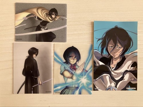 Bleach 20th Kuchiki Rukia POP UP Shop Card Sticker Used NonOriginal | eBay