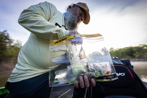 Plano 3700 Clear Yellow Waterproof Tackle Carrier Bag Soft TPU Storage ...