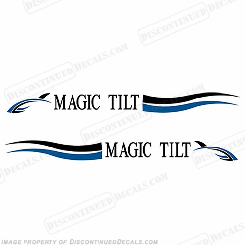 Fits Magic Tilt Trailer Decals (Set of 2) | eBay