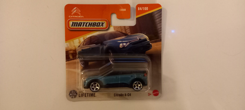 MATCHBOX Mattel CITROEN e-C4 bleue neuf sous blister n° 84/ 100 | eBay