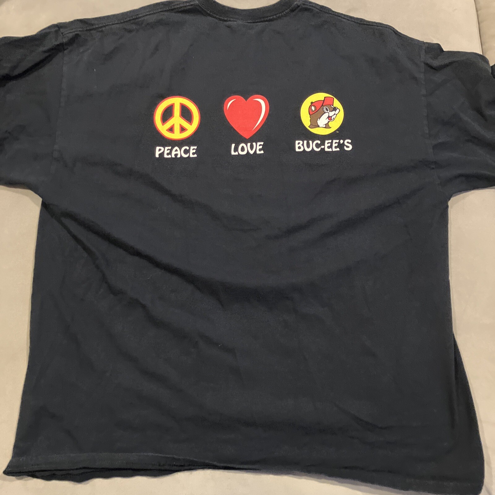 BUC-EE's - Peace / Love / Buc-ee's - Double Sided Gra… - Gem