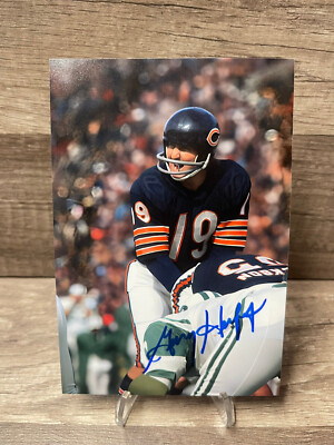 Gary Huff Chicago Bears Hand Signed 4x6 Photo TC46-5195 | eBay