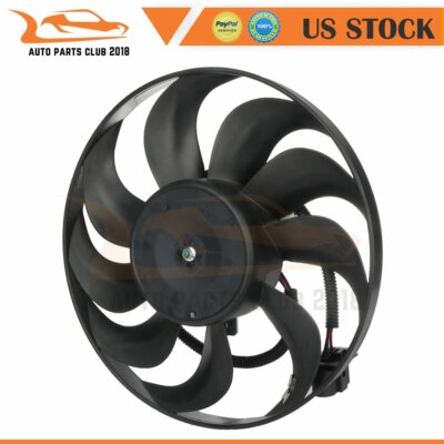 A/C Condenser Cooling Fan For 00 01 02 03 04-06 Volkswagen Jetta Golf ...