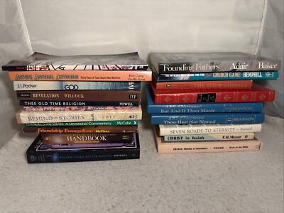 Lot of 20 Books Mixed Religious Christian Titles | eBay