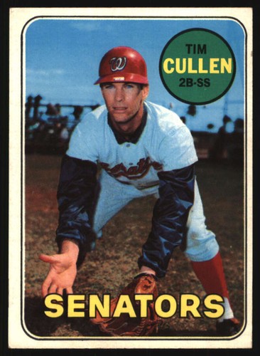 1969 Topps #586 Tim Cullen VGEX Senators 571039 | eBay