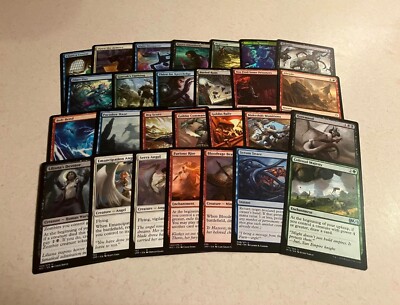 MTG Bulk Commander Lot 150ct – 30 Rares/Mythics + 120 Uncommons ...
