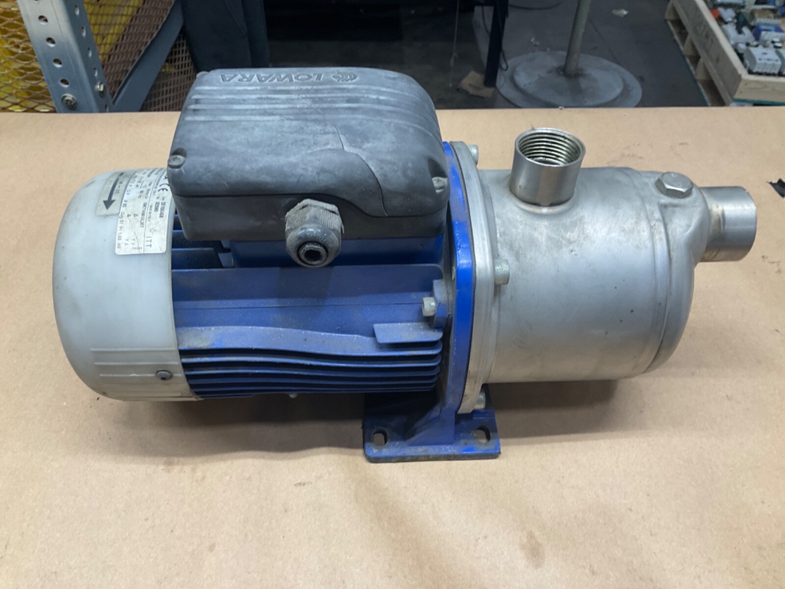 Lowara 2HMS76T/A UR Centrifugal Pump Motor Stainless SM71HM/UL307 ...
