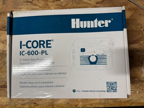 Hunter IC-600-PL I-Core 6 Station Irrigation Controller 120V 230V ...