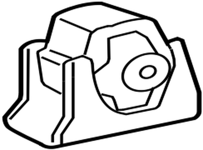 12361-28230 Toyota Insulator, engine mounting, front(for transverse ...