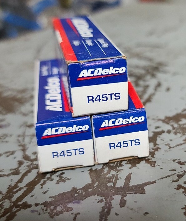 (3)AC Delco Spark Plugs R45TS 20JS-1822-S5 | eBay