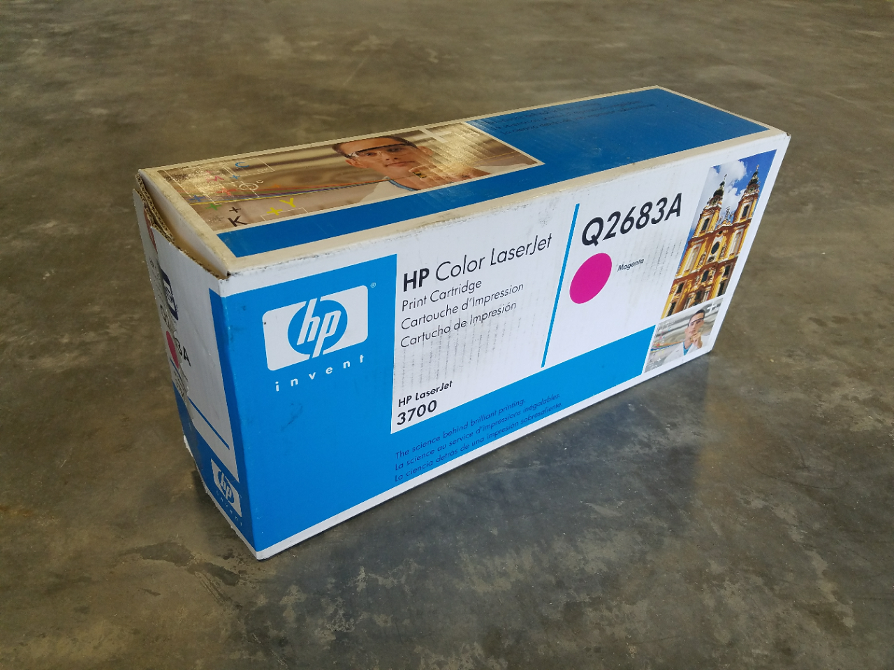Genuine HP Q2683A for 3700 Magenta toner Factory Sealed | eBay