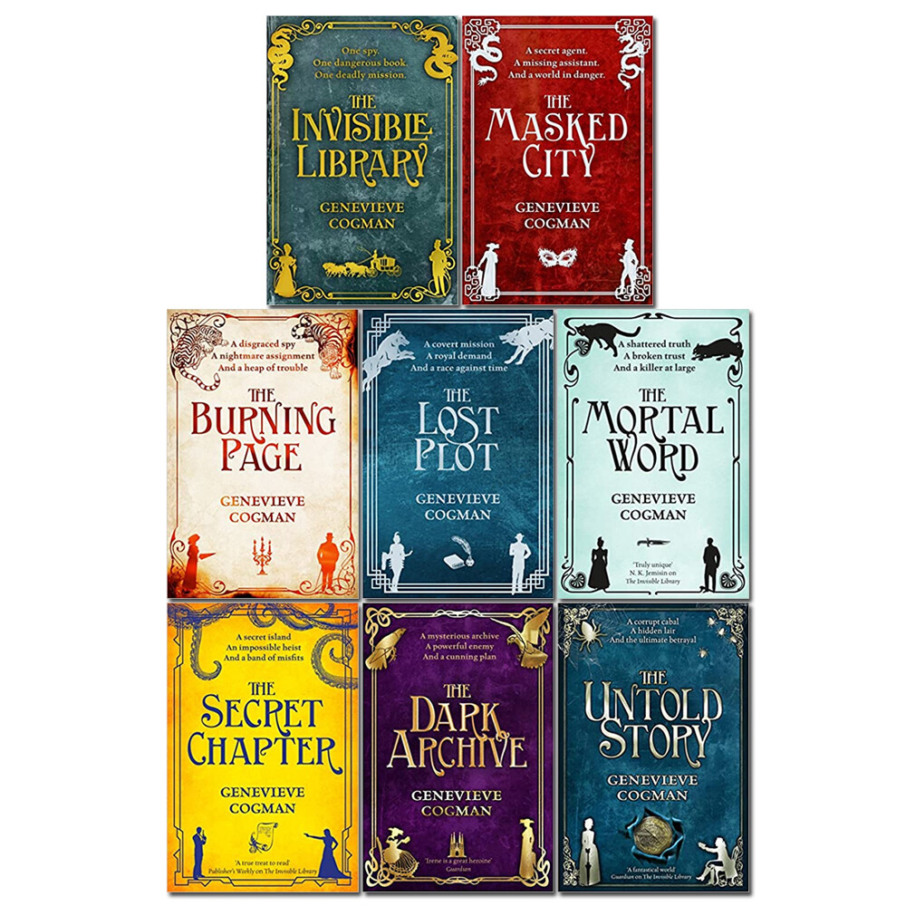The Invisible Library Novel Series 8 Books Collection Set by Genevieve ...